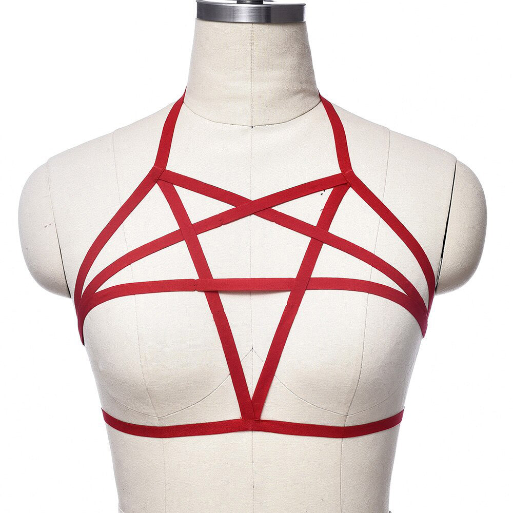 Pentagram Harness – Blaspheme Boutique